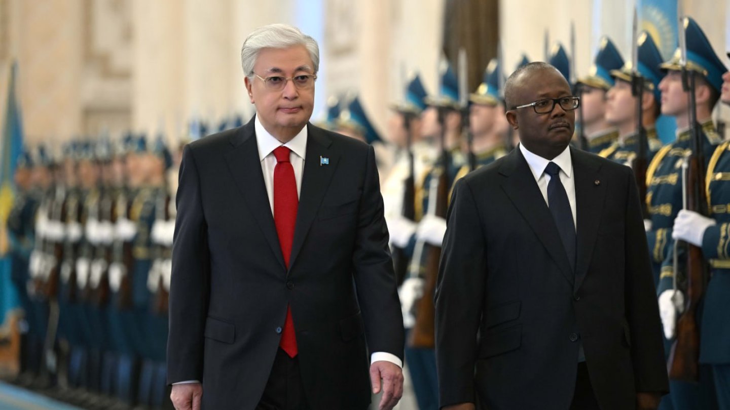 President of Guinea-Bissau Arrives in Astana