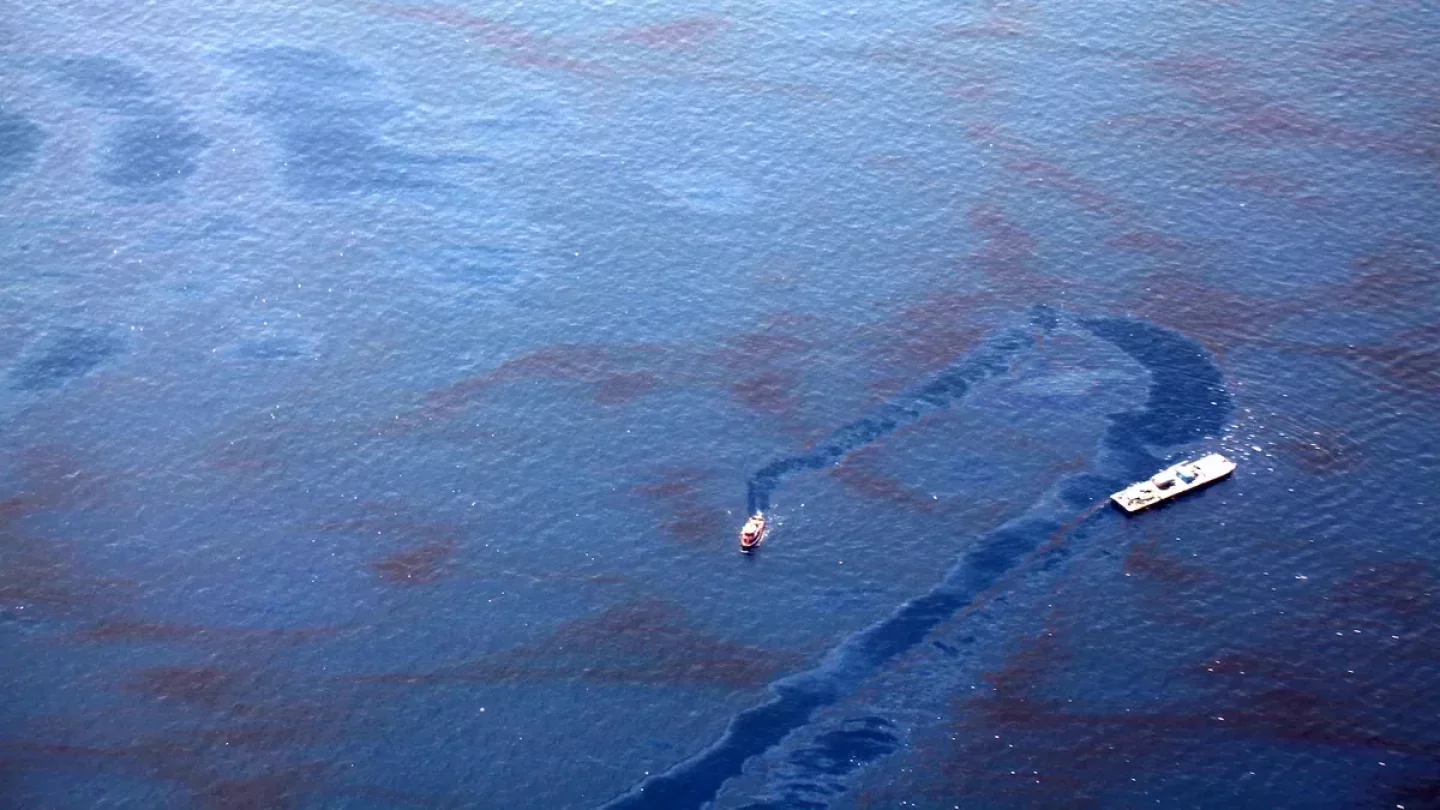 Oil Leak Reported In Caspian Sea Near Azerbaijan Coast
